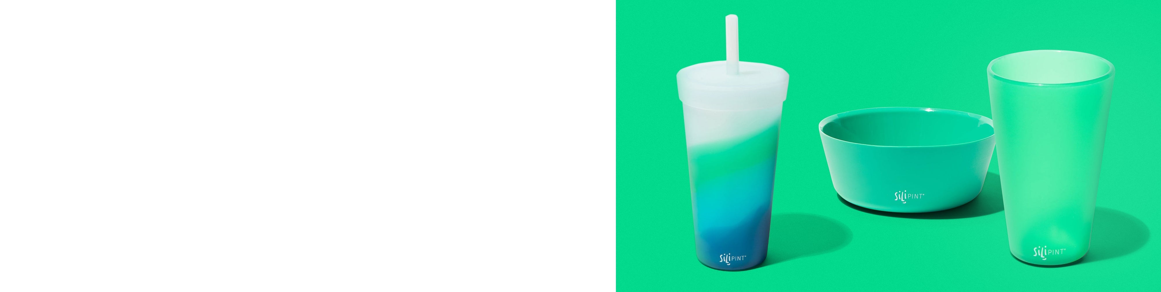 Green Silicone Pint Glasses, Cups and Tumblers – Silipint