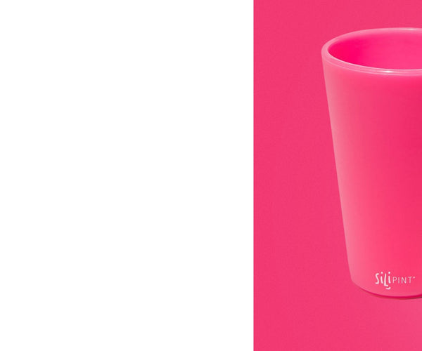 Pink Silicone Glasses, Tumblers and Bowls – Silipint